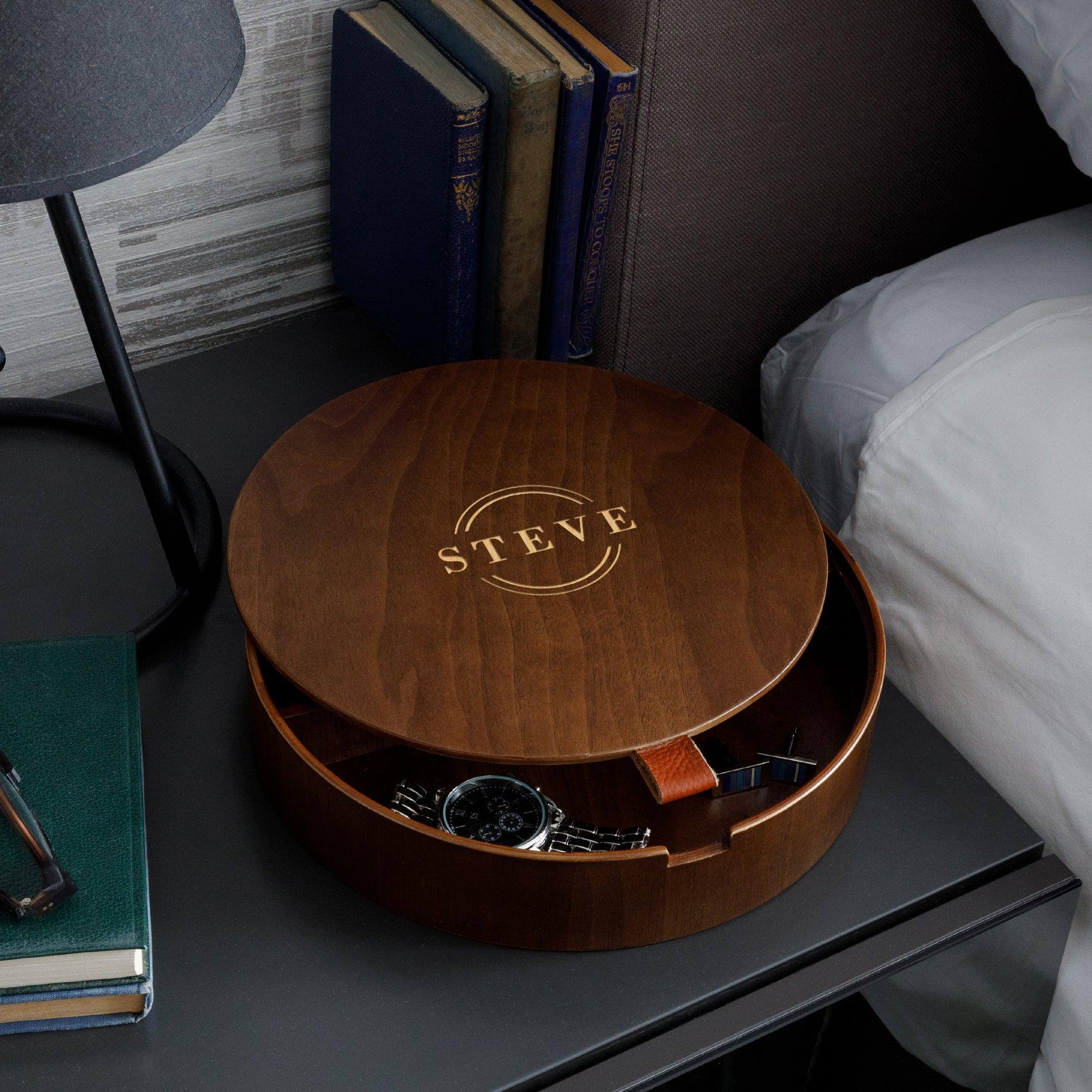 Personalised Men's Trinket Box – Dust and Things | Premium Personalised ...